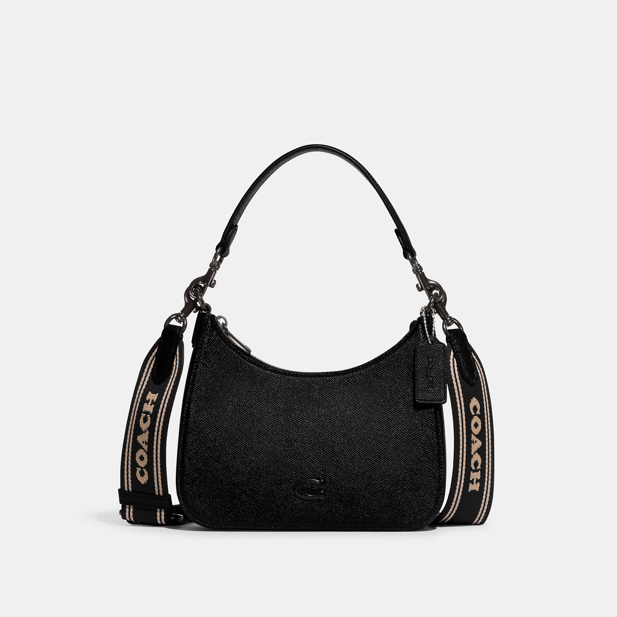 Coach Hobo Crossbody Bag - Black | Editorialist