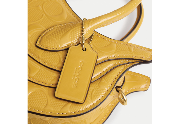 COACH Banana Bag In Signature Leather - Brass/gold | Editorialist