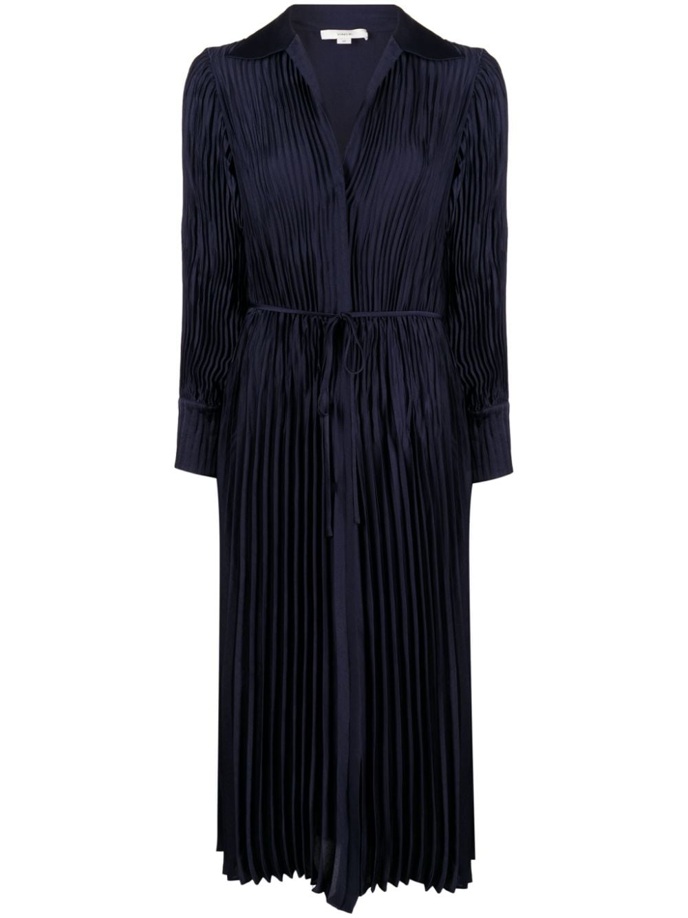 vince pintuck pleated shirt dress Women's Pintuck Pleated A-Line Dress, Off White, Size XS