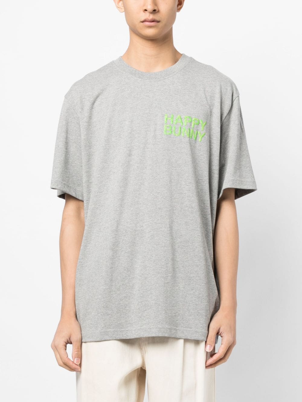 JW ANDERSON graphic-print organic cotton t-shirt