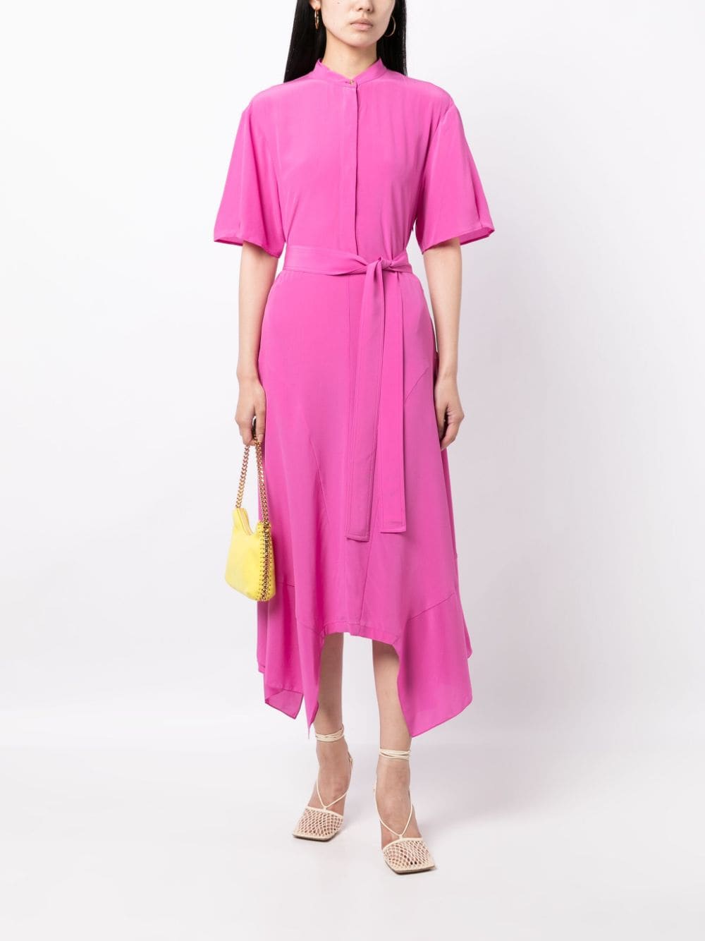 STELLA MCCARTNEY Stella McCartney Iconics Crepe Asymmetric Dress