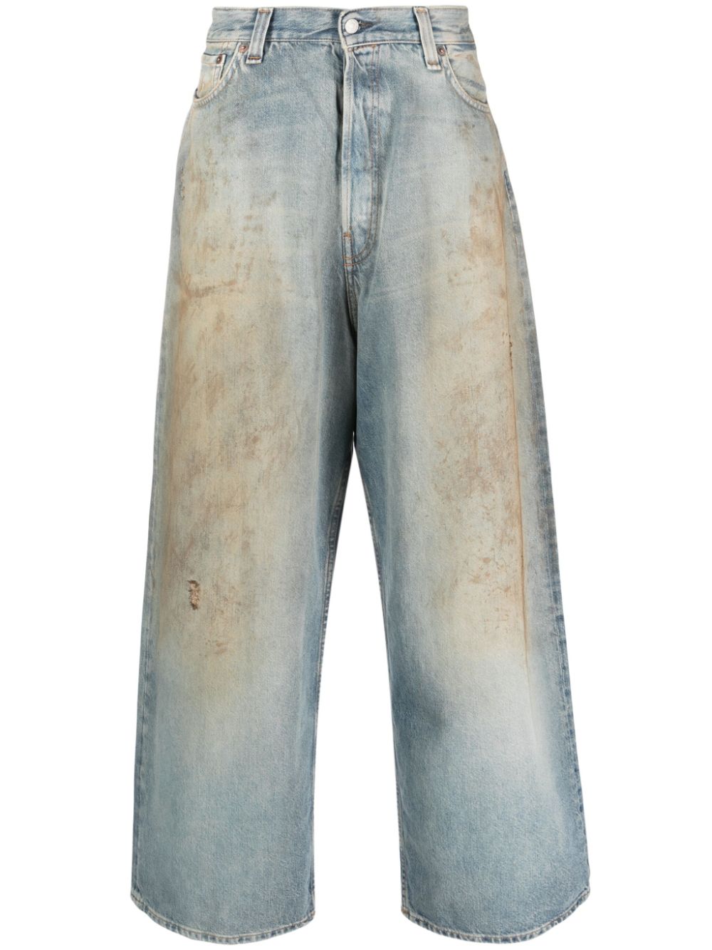 Acne Studios 2023 Super Baggy Fit Jeans - Blue | Editorialist