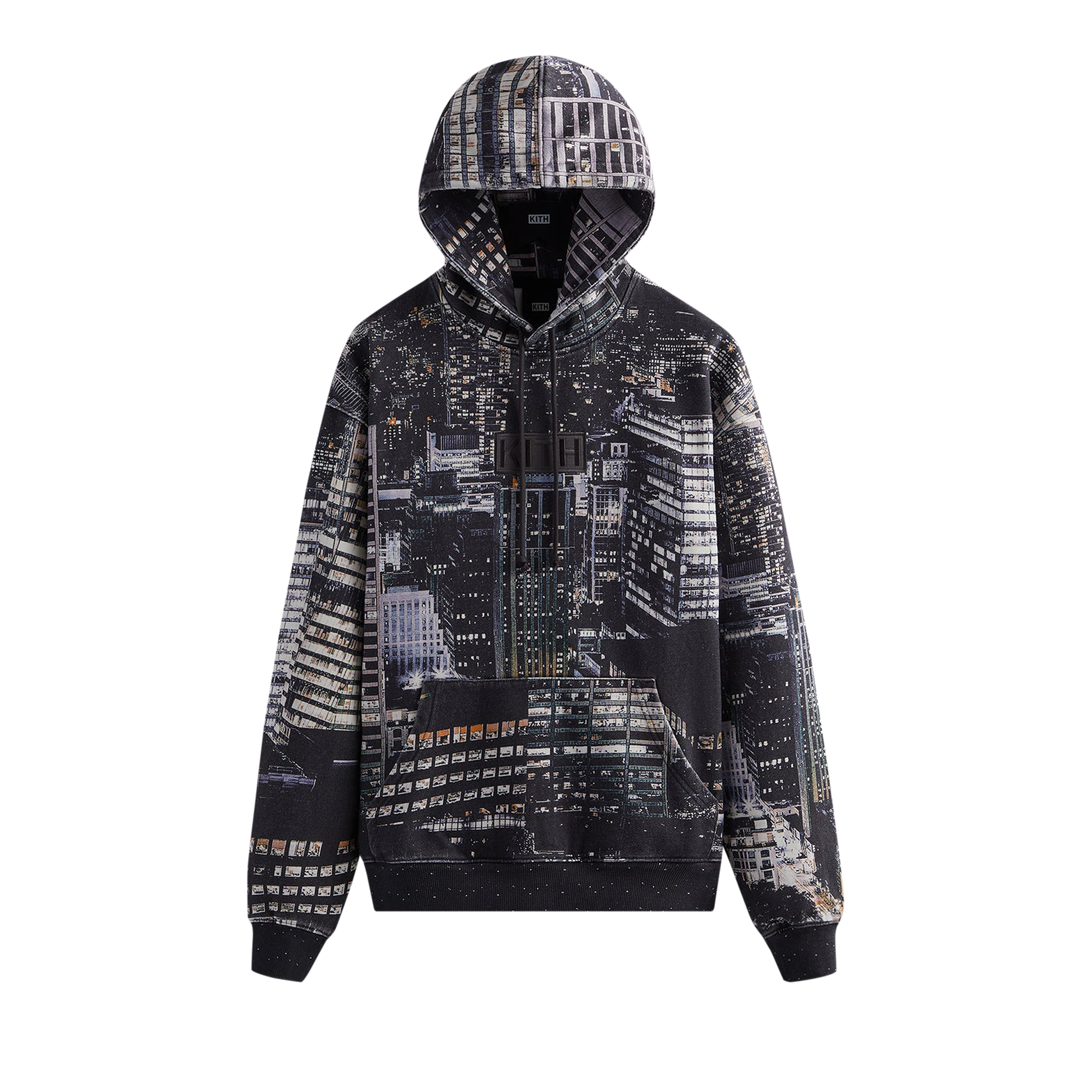 Kith Gotham Hooded Sweatshirt - Black | Editorialist