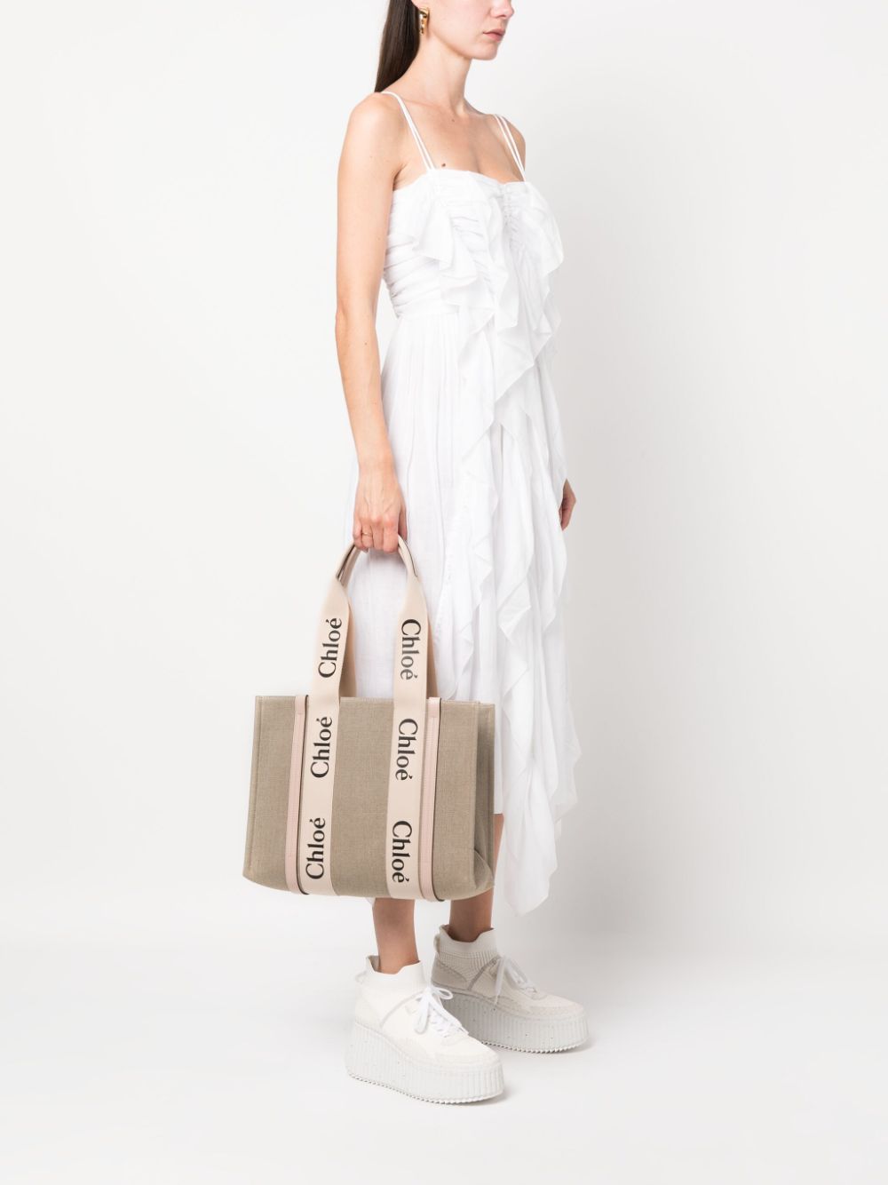 CHLOÉ CHLOÉ Woody Tote Bag