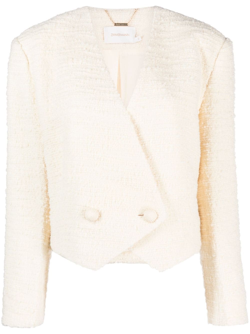 ZIMMERMANN ZIMMERMANN Luminosity Cropped Blazer
