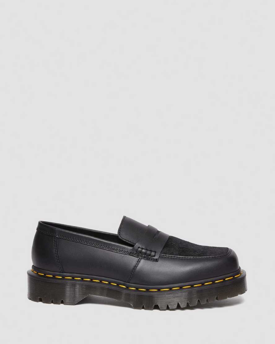 Buy Dr. Martens Penton Bex Square Toe Loafers - Black At 70% Off