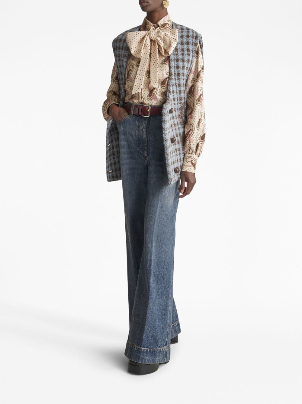 ETRO ETRO High-Rise Flared Jeans