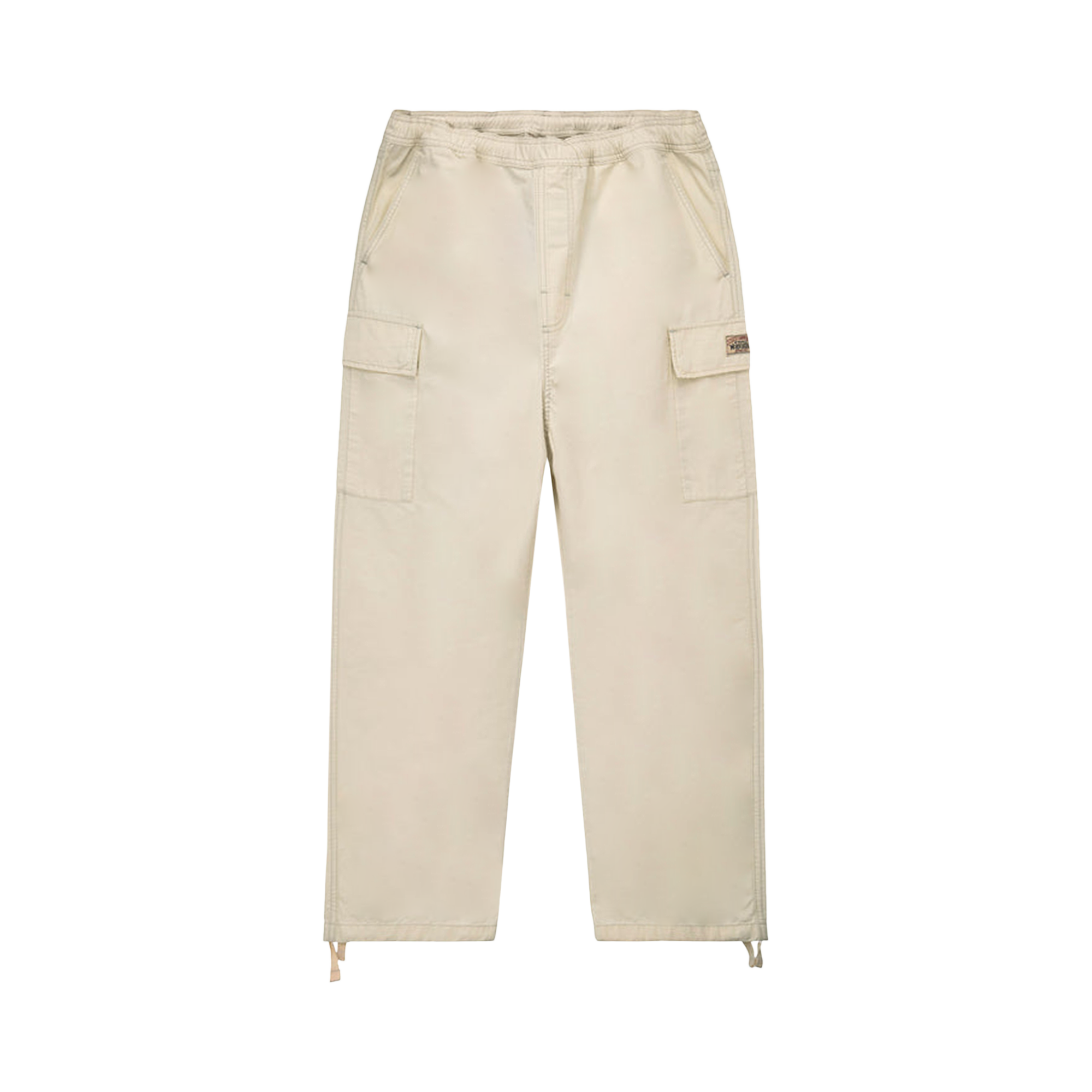 StüSsy Ripstop Cargo Beach Pant - Cream | Editorialist