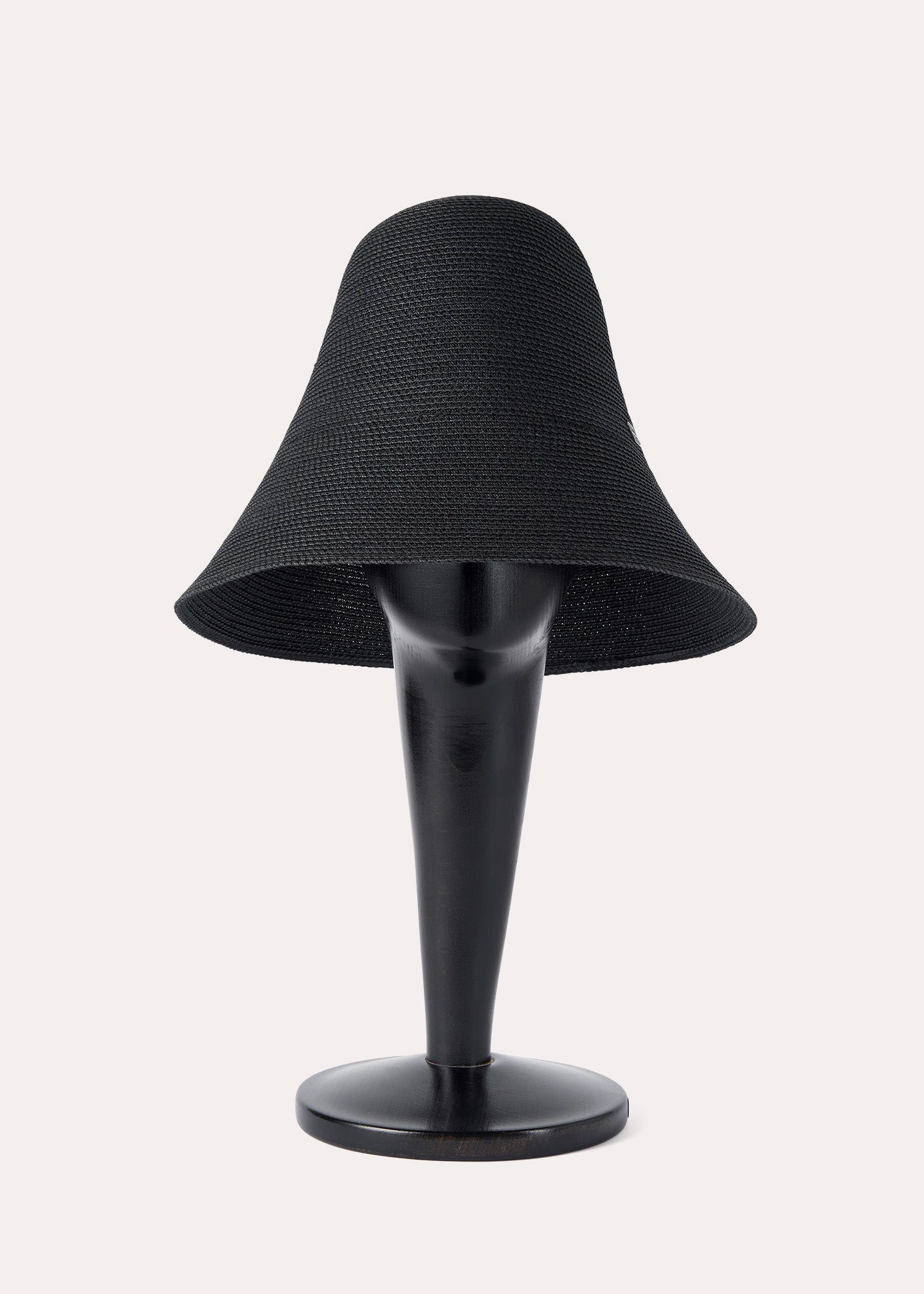 Toteme Woven Straw Hat - Black | Editorialist