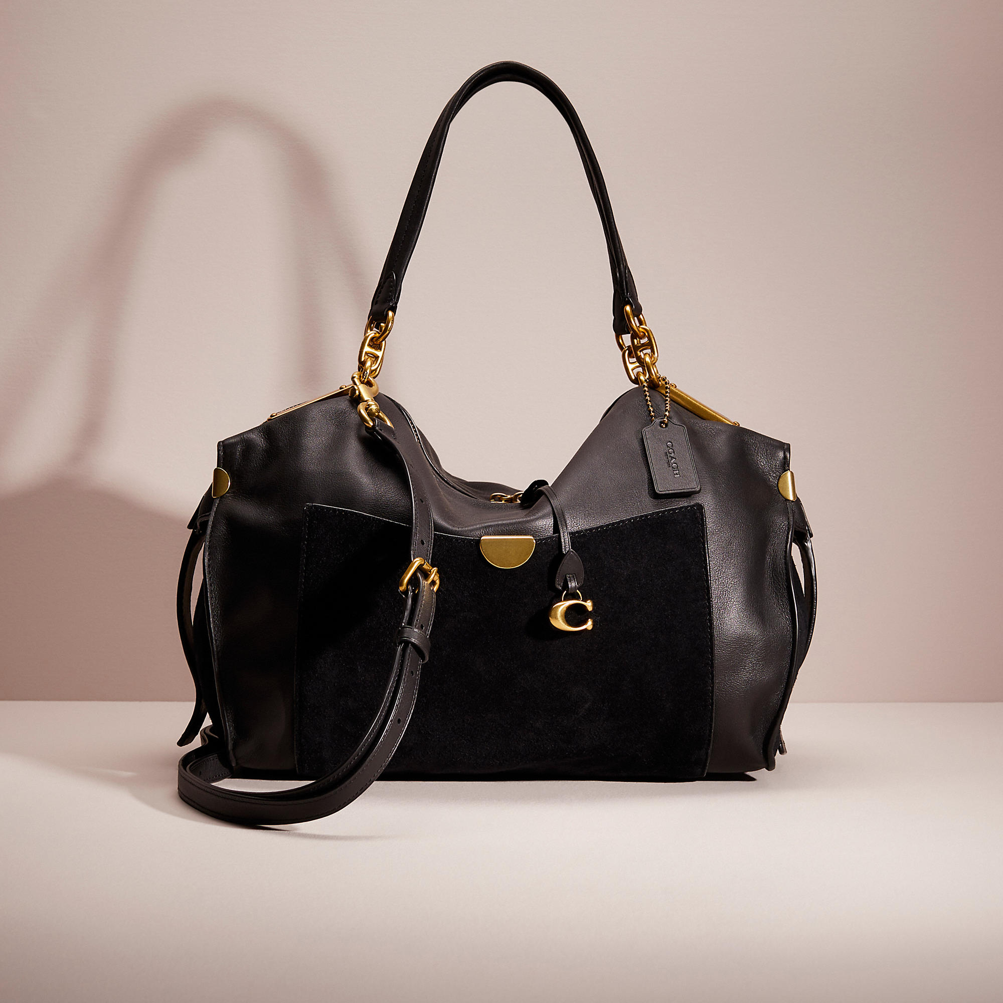 Coach Restored Darla 32 - Brass/Black | Editorialist