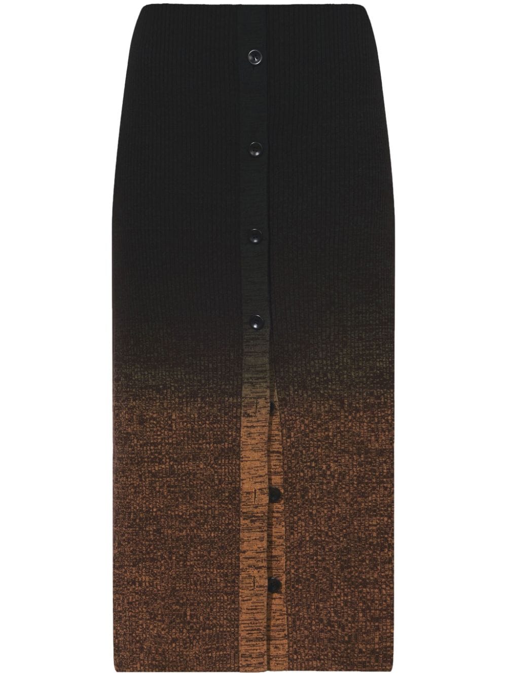 PROENZA SCHOULER WHITE LABEL Proenza Schouler White Label Gradient-Effect Knit Skirt