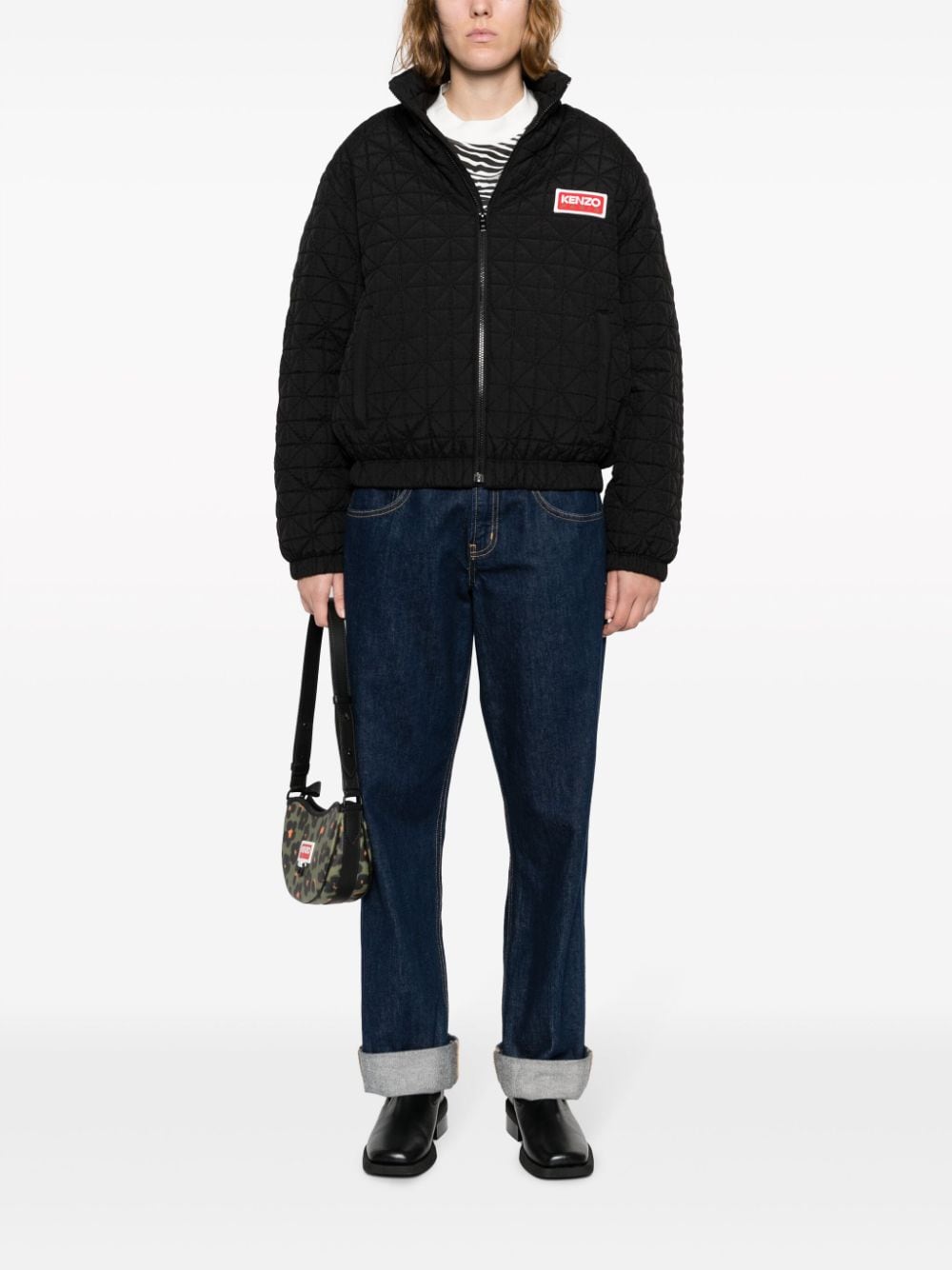 KENZO Kenzo Sashiko Stitch Puffer Jacket