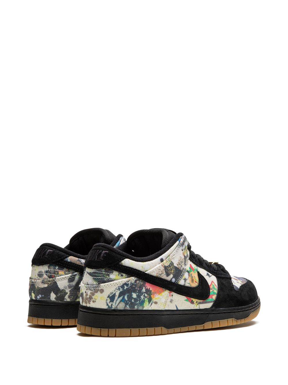 Nike X Supreme Sb Dunk Low Rammellzee Sneakers - Black | Editorialist