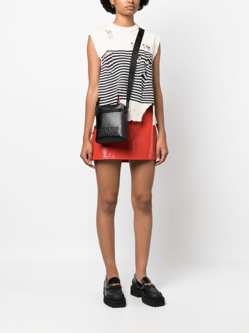 VERSACE Versace Jeans Couture Logo Crossbody Bag