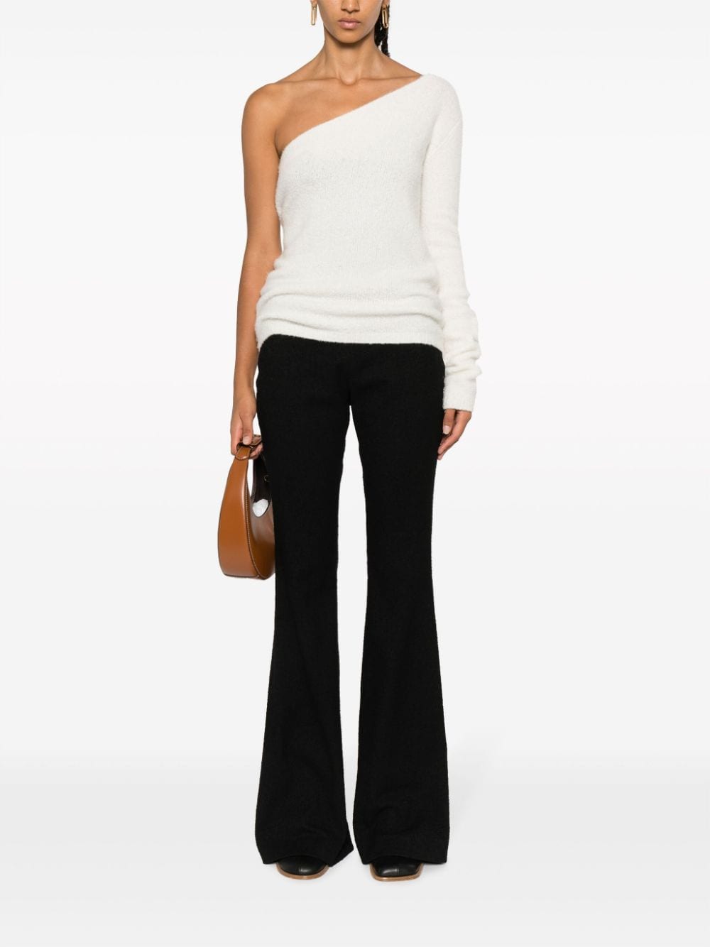 PATOU Patou Knitted Flared Trousers