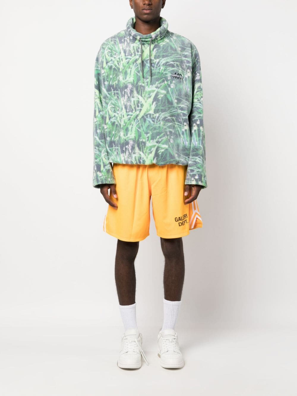 GALLERY DEPT. Logo-Print Track Shorts