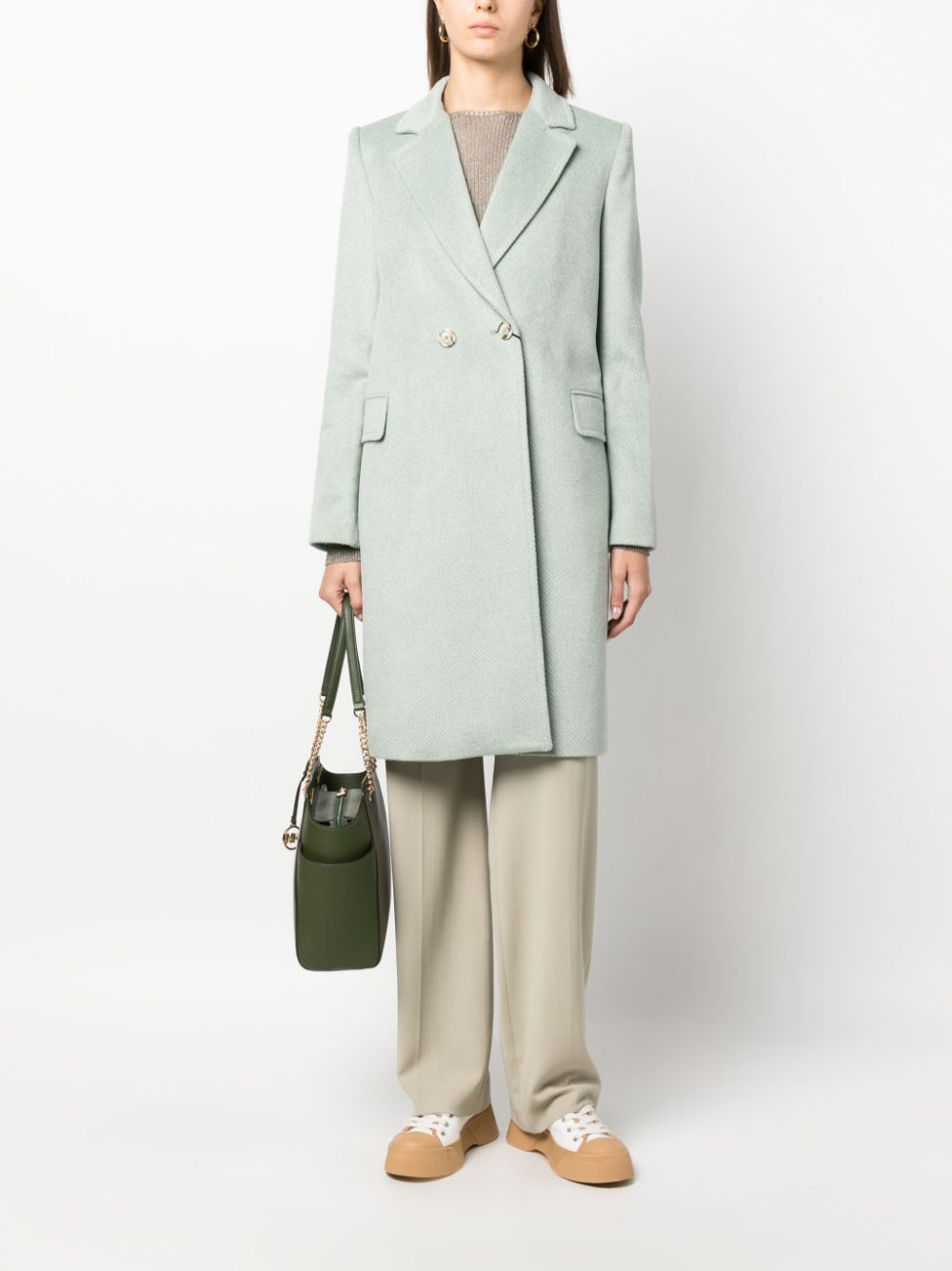 TWINSET TWINSET Double-Breasted Midi Coat