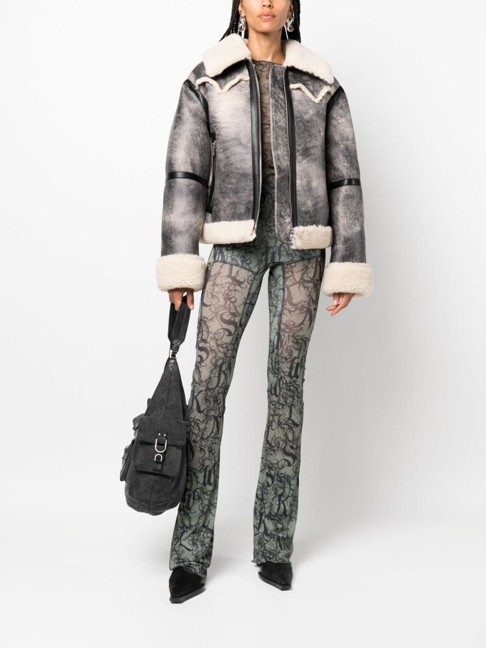 STAND STUDIO STAND STUDIO Lessie Faux-Shearling Jacket