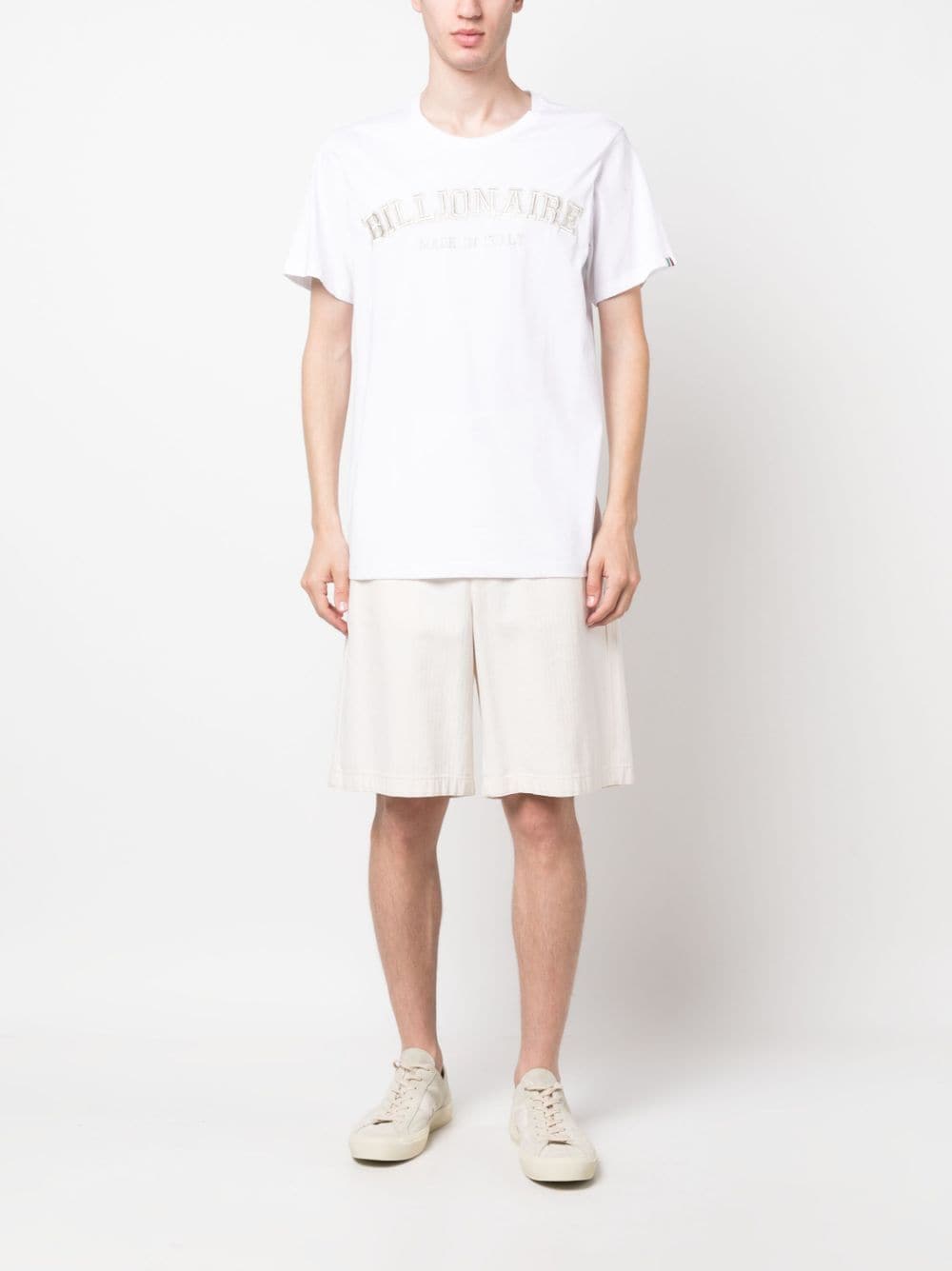 BILLIONAIRE embroidered-logo t-shirt