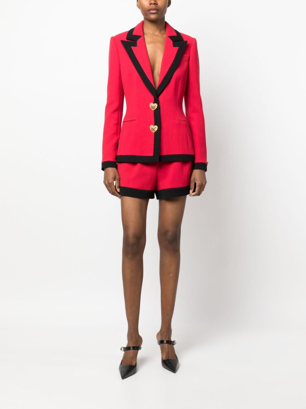 MOSCHINO Moschino Contrasting Border Short Shorts