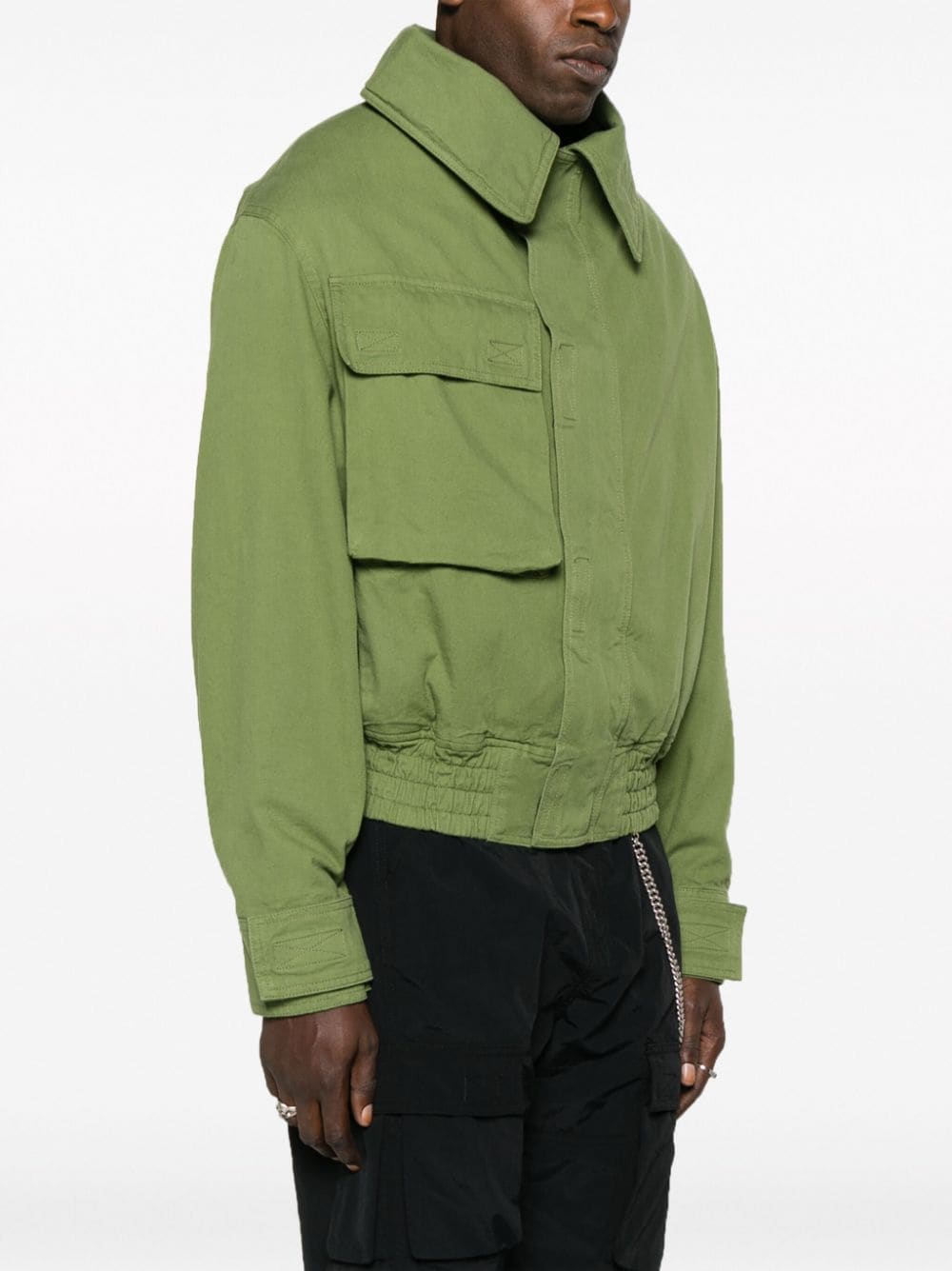Martine Rose Doll Field Jacket In Green - 69% Off | Editorialist