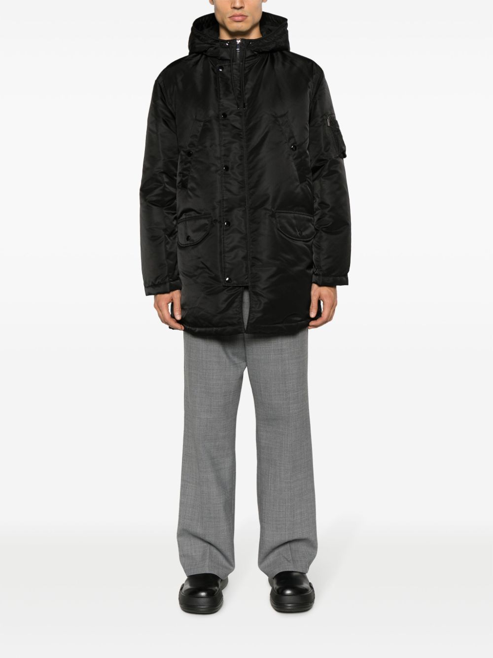 THEORY Theory Padded Hooded Jacket