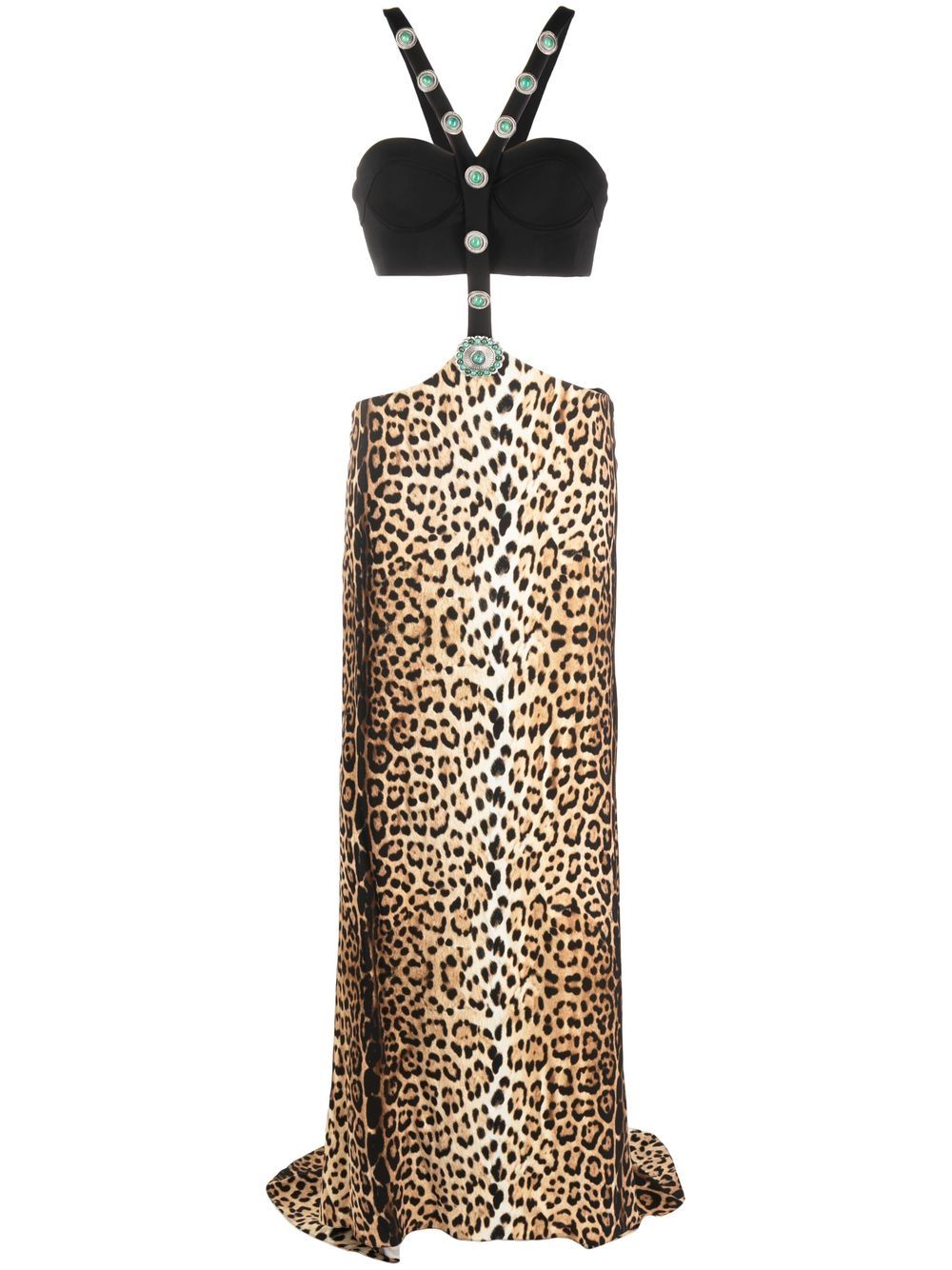 slim fit dress slacks Boden Women's Metallic Leopard Shift Dress main image 0