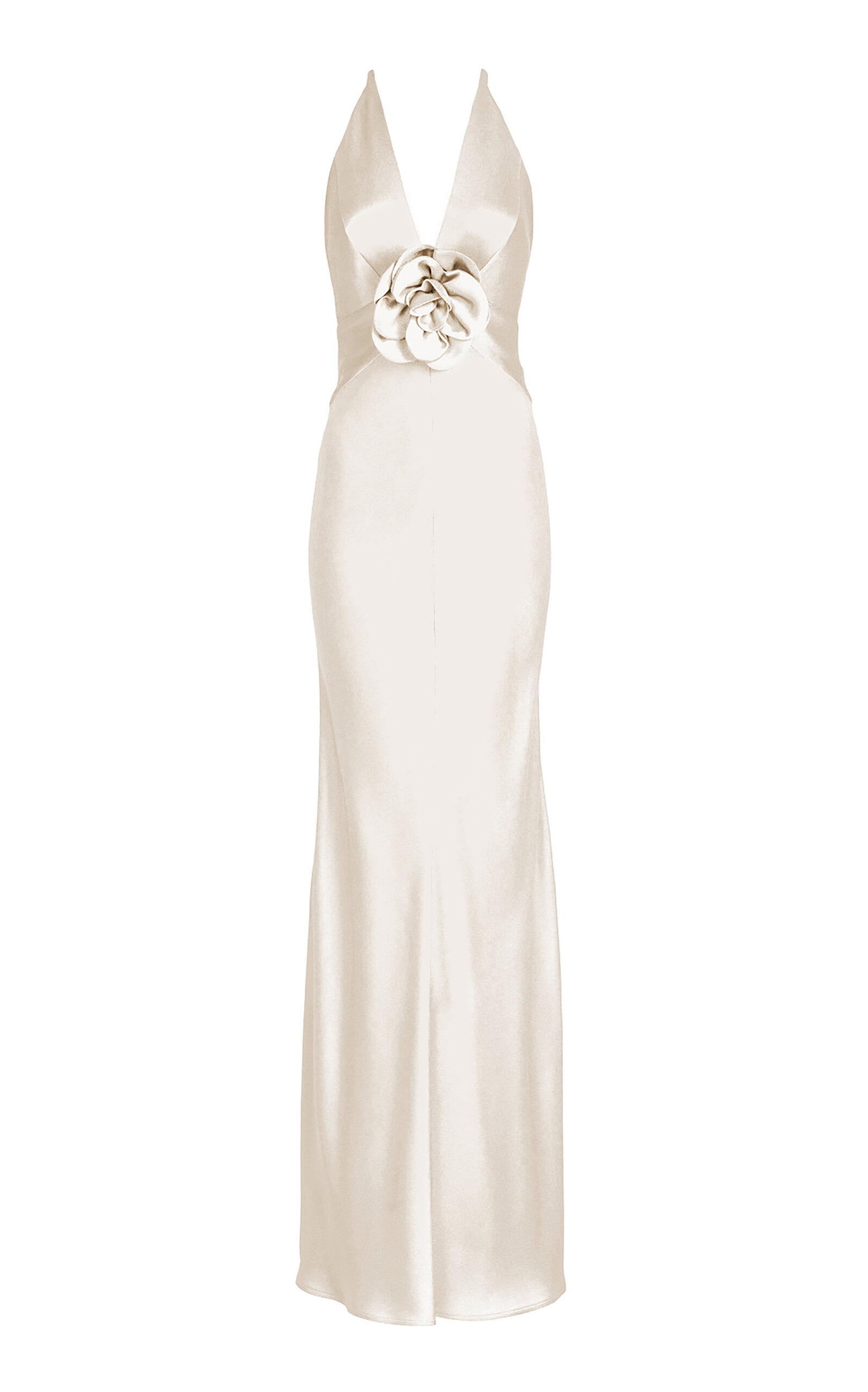 Silvia Tcherassi Daniela Floral-AppliquD Maxi Dress Only - White | Editorialist Silvia Tcherassi Daniela Floral-AppliquD Maxi Dress Only - White | Editorialist