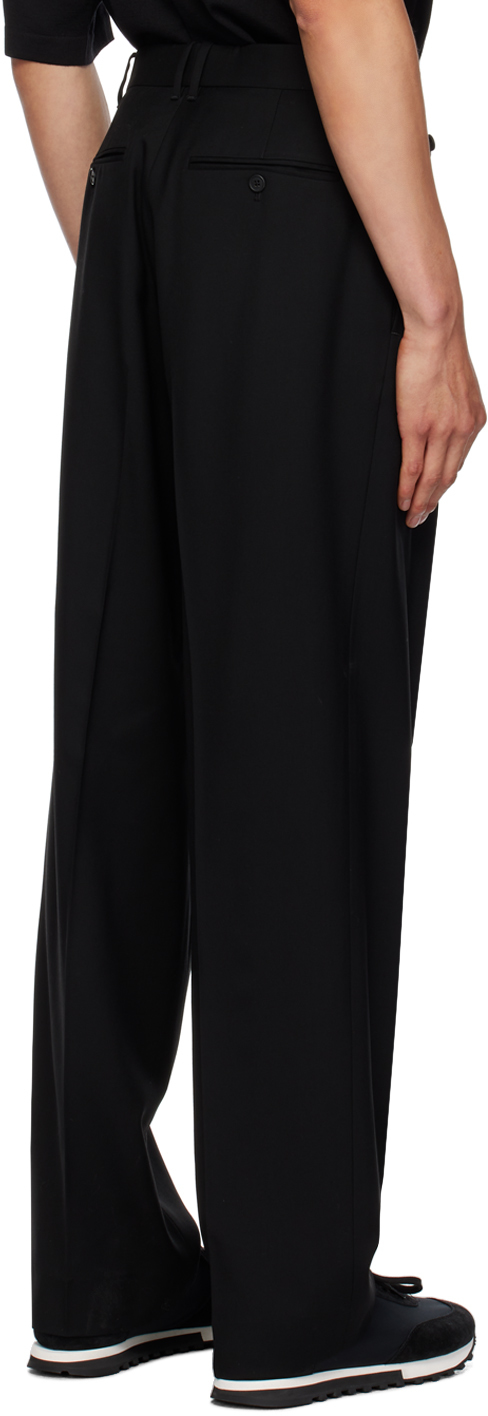 The Row Marcello Trousers In Black - 30% Off | Editorialist