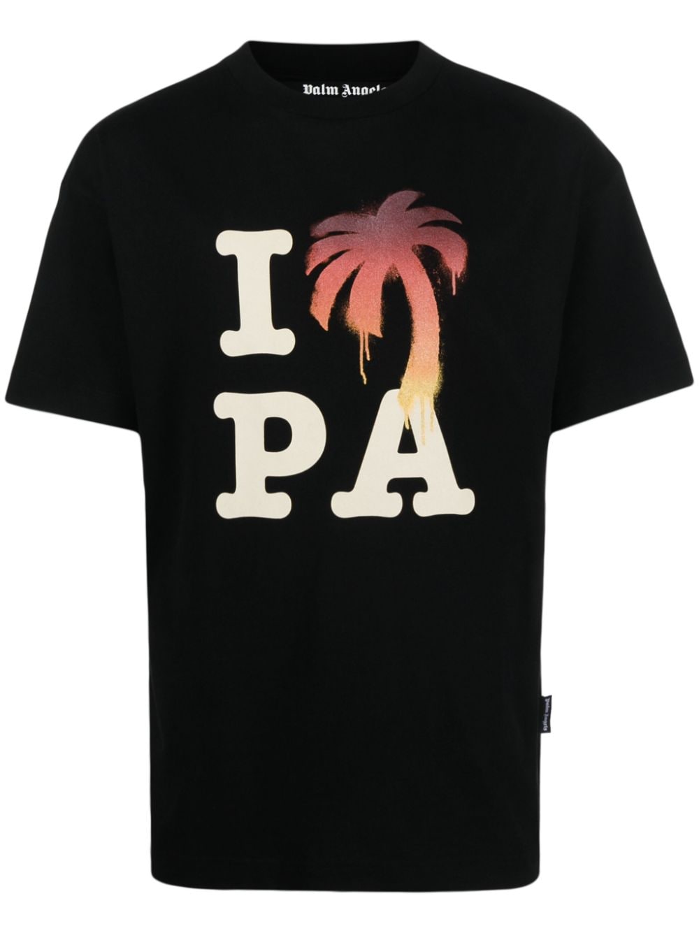 PALM ANGELS logo-print cotton t-shirt