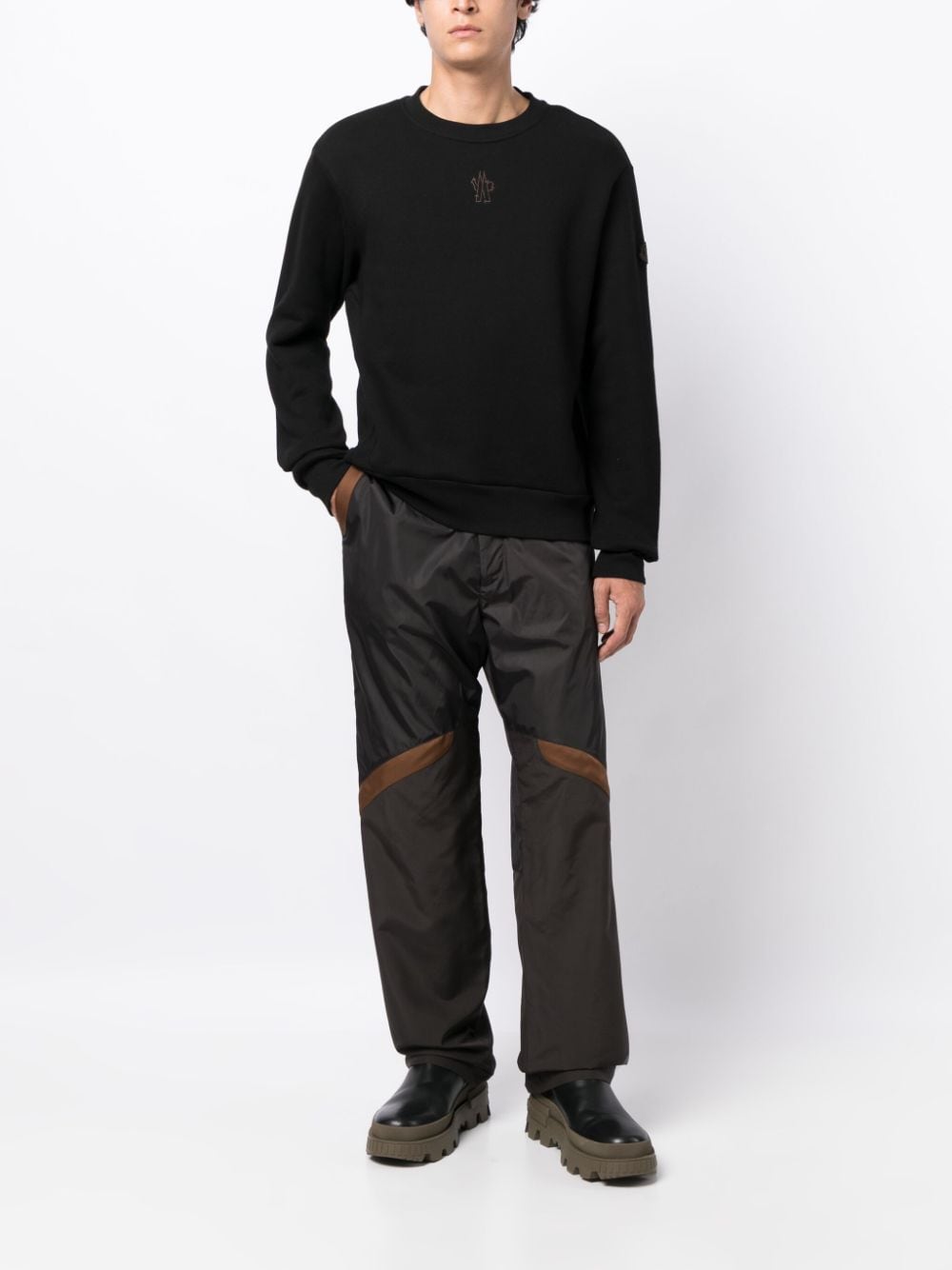 MONCLER Moncler Panelled Straight-Leg Trousers