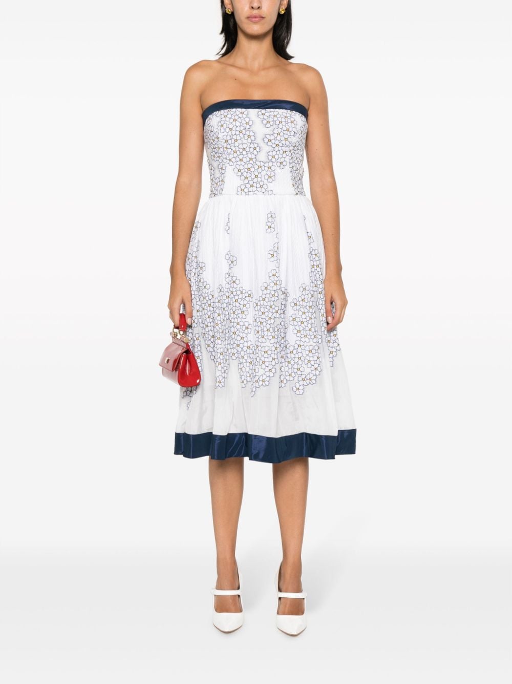 GEMY MAALOUF Gemy Maalouf Floral-Print Dress