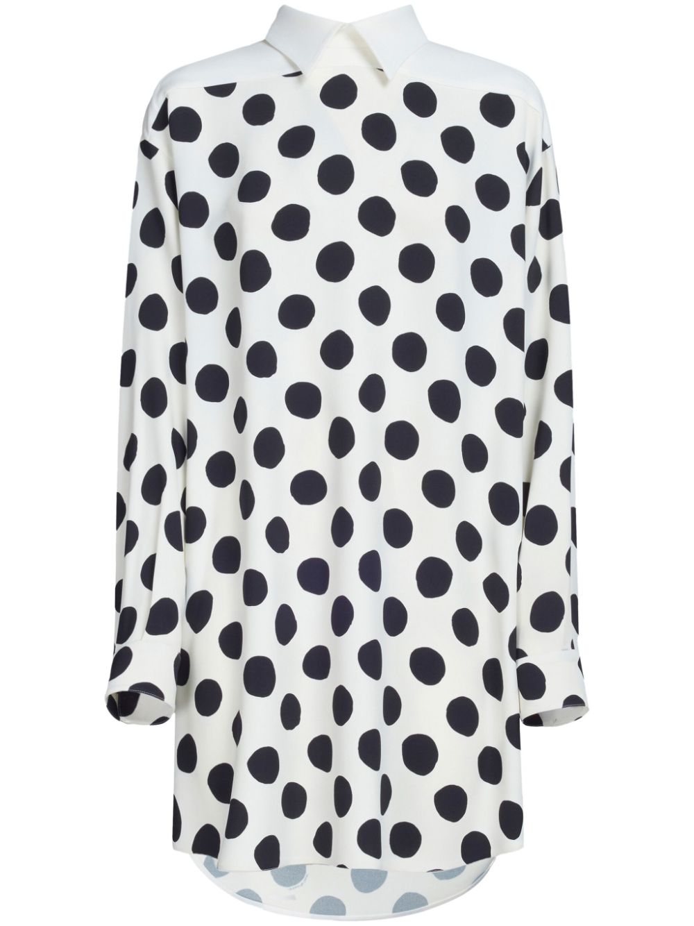 MARNI Marni Polka Dot Shirt Dress