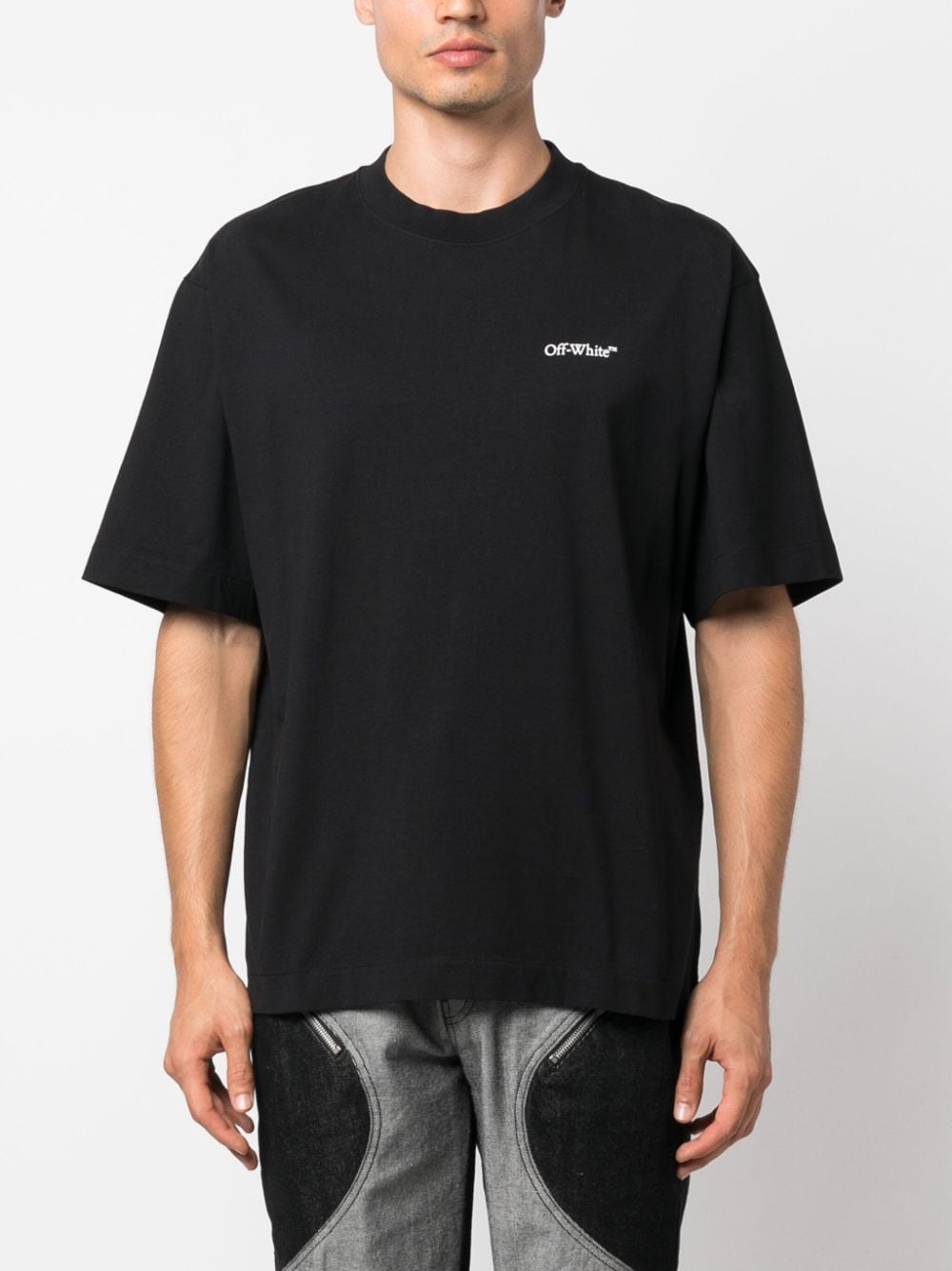 OFF-WHITE logo-print short-sleeve t-shirt