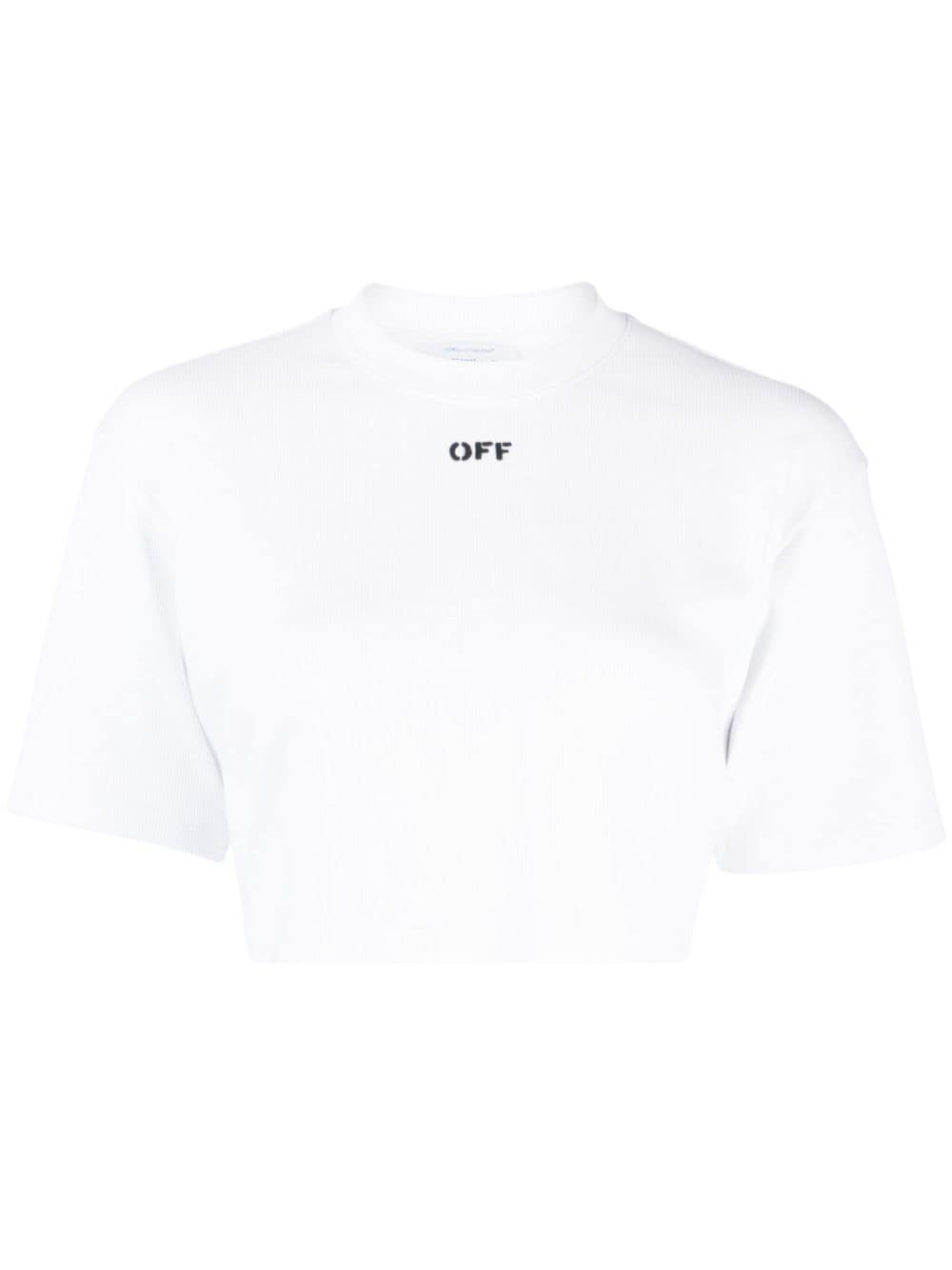 OFF-WHITE Logo-Print Short-Sleeve T-Shirt