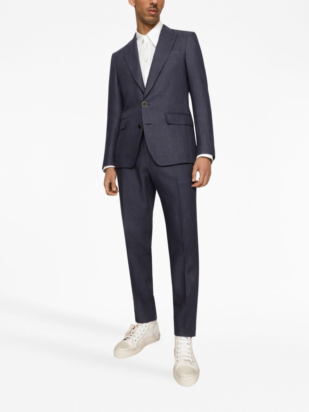 DOLCE & GABBANA Dolce & Gabbana Tailored Linen Trousers