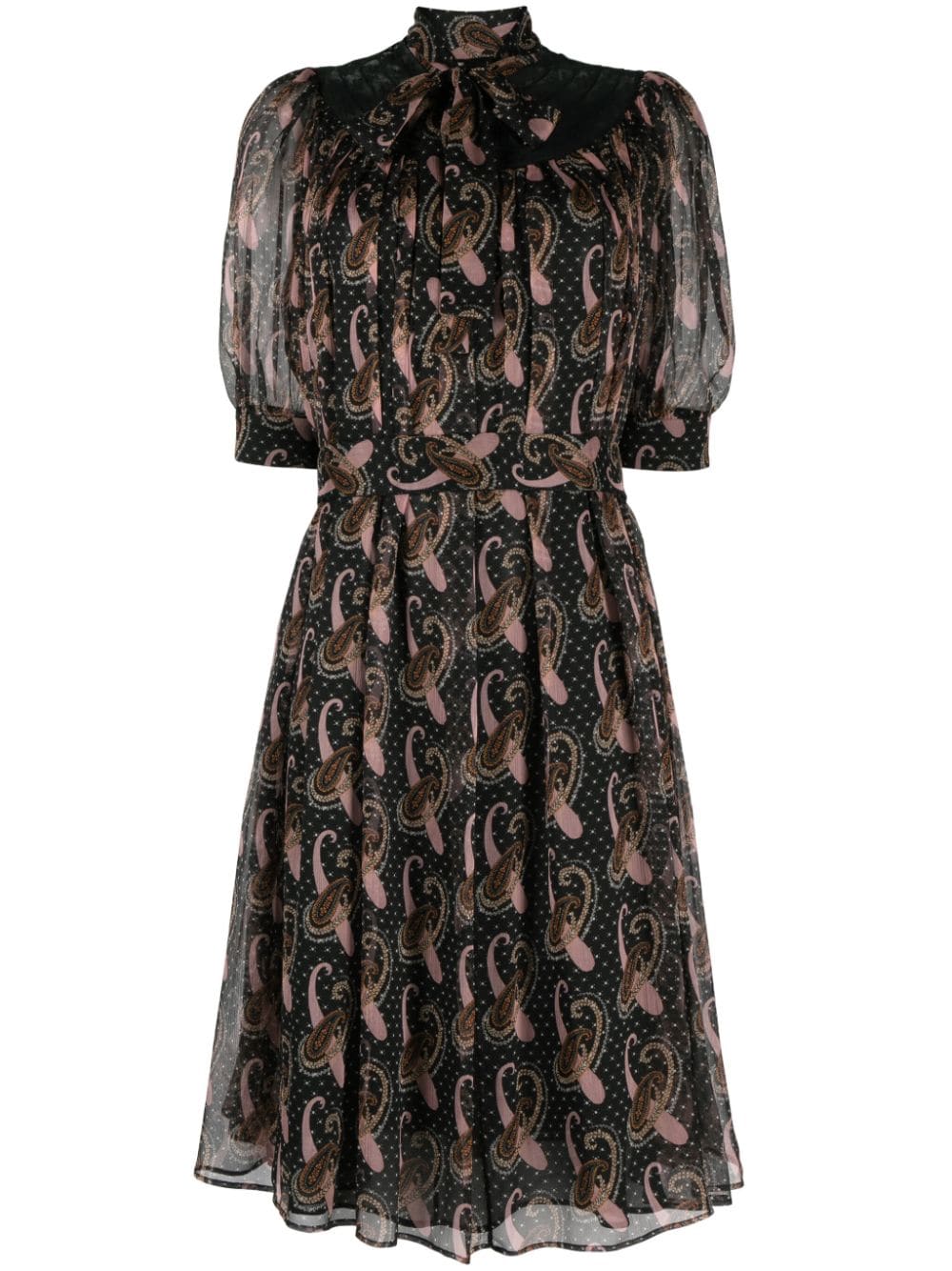 Etro Lovely Day Paisley-Print Cotton Mini Dress In White Print - 72% Off |  Editorialist