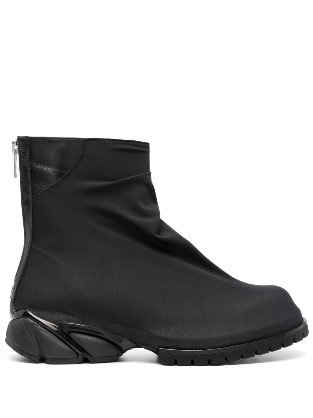 424 Ankle Lace-Up Fastening Boots In Black - 56% Off | Editorialist