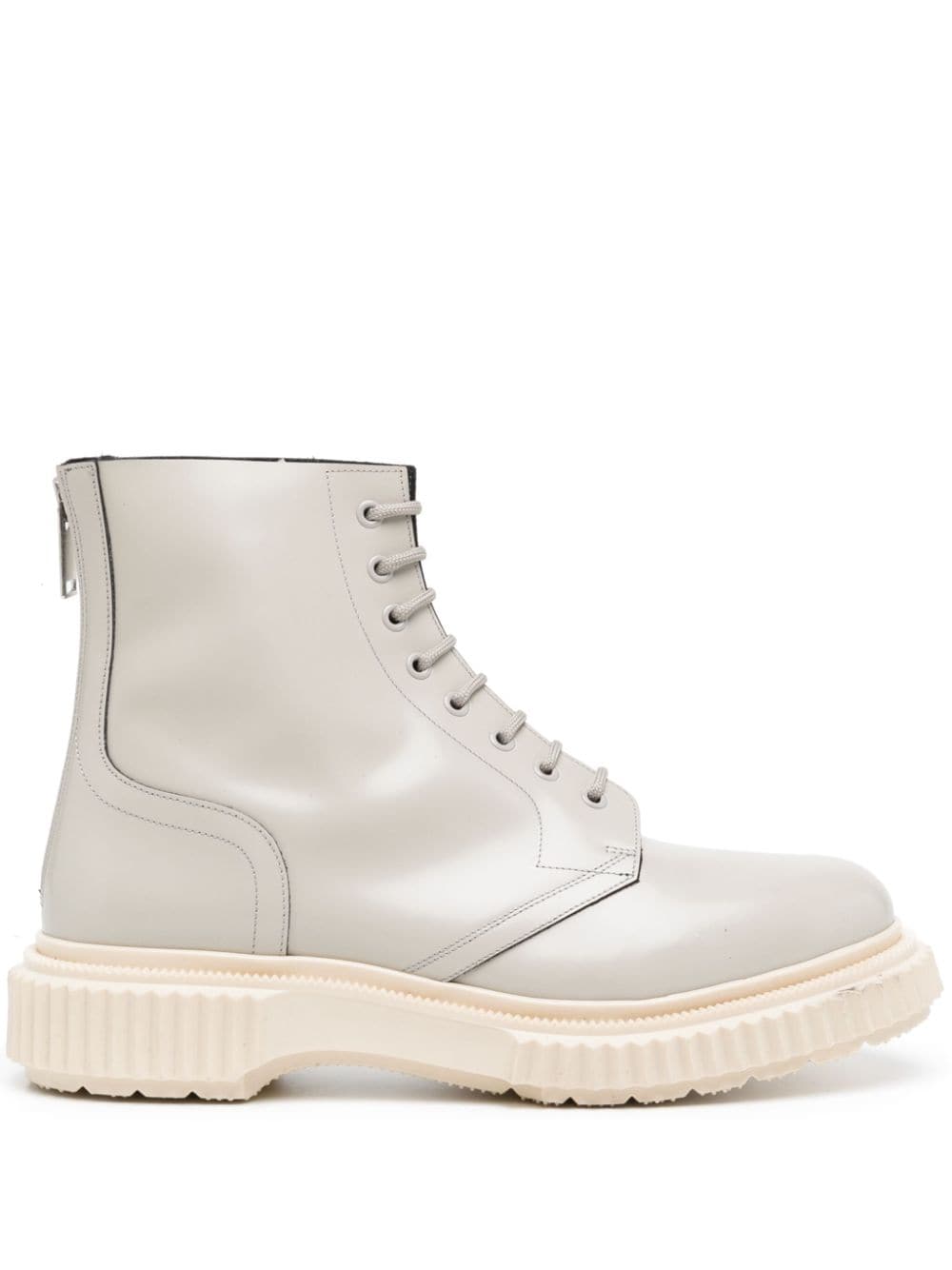 ADIEU PARIS X Undercover Type 196 Leather Ankle Boots - Brown