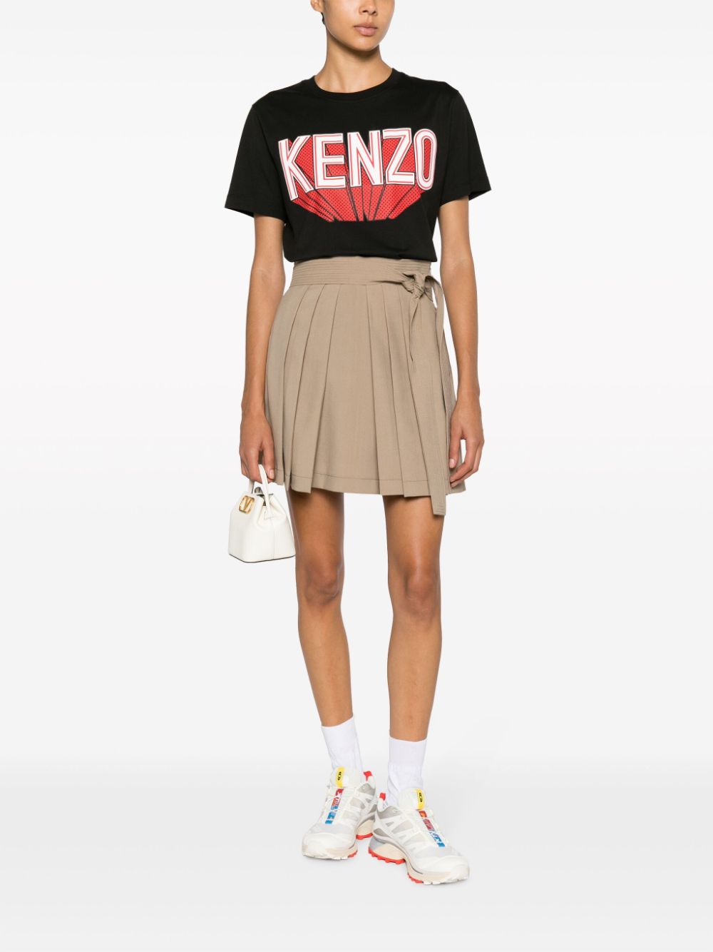 KENZO Kenzo Pleated Mini Skirt