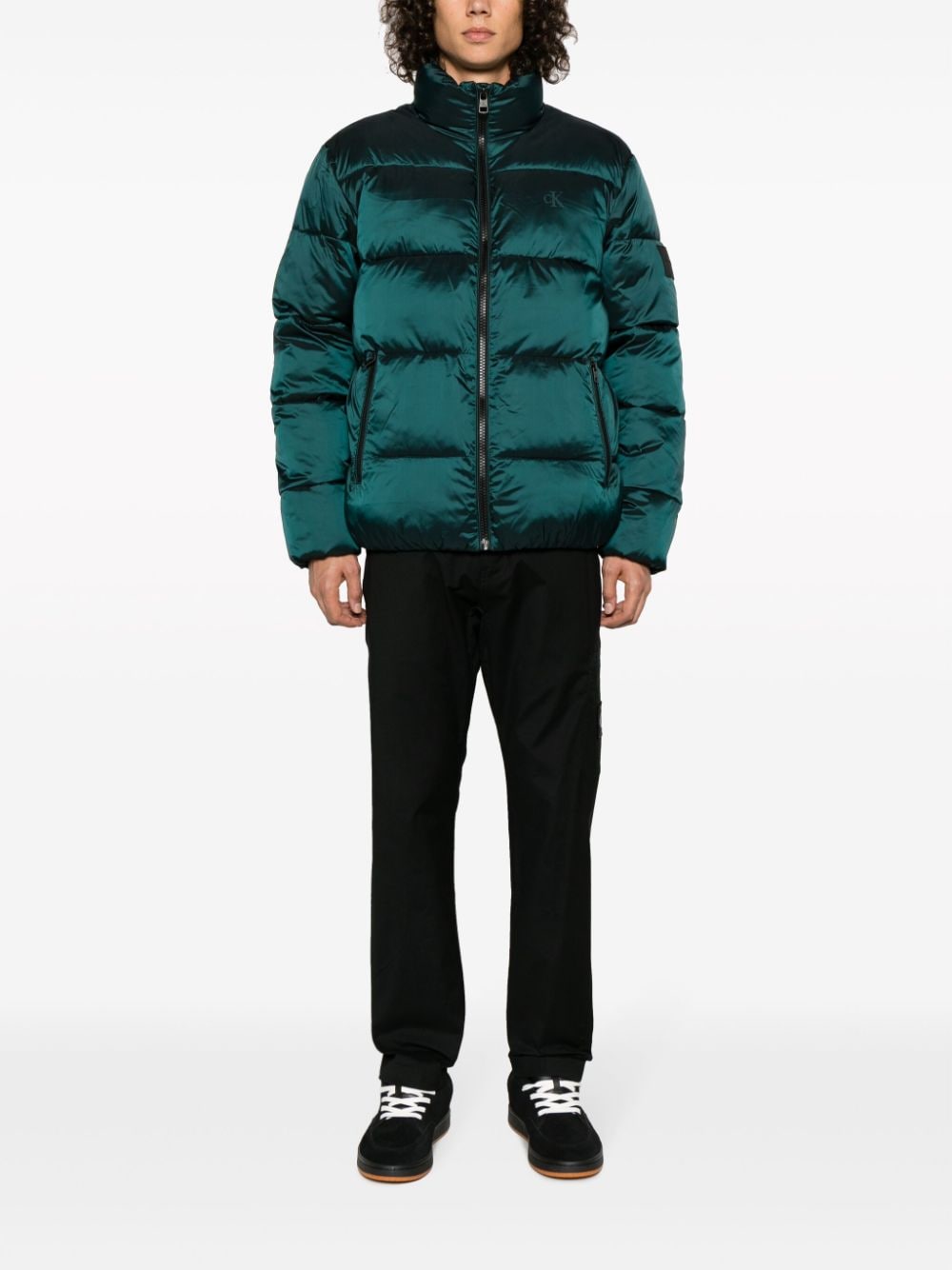 CALVIN KLEIN Calvin Klein Jeans Logo-Patch Padded Jacket