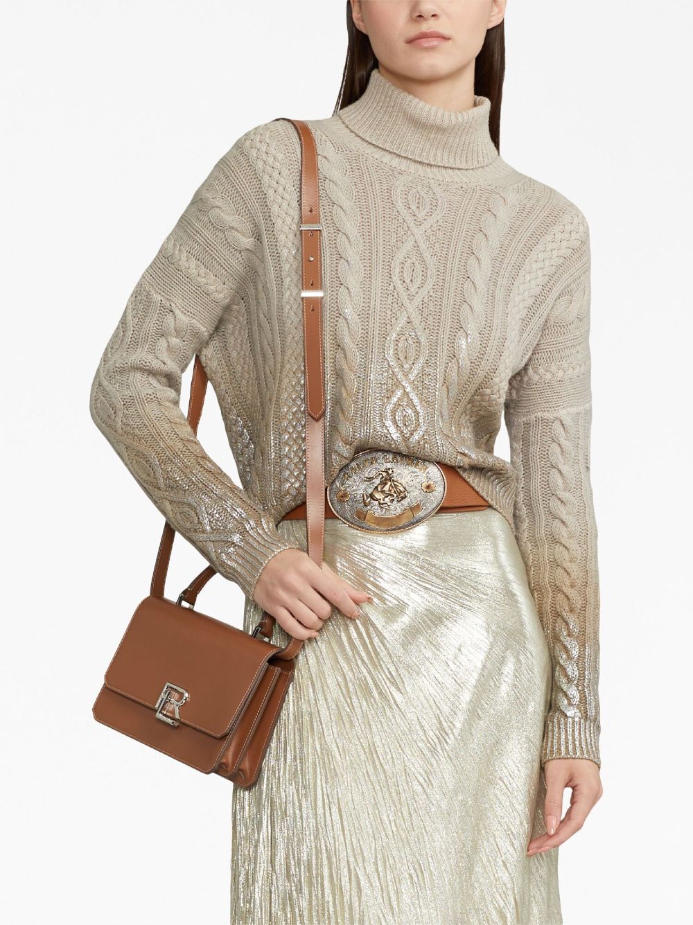 RALPH LAUREN Ralph Lauren Collection Leather Crossbody Bag