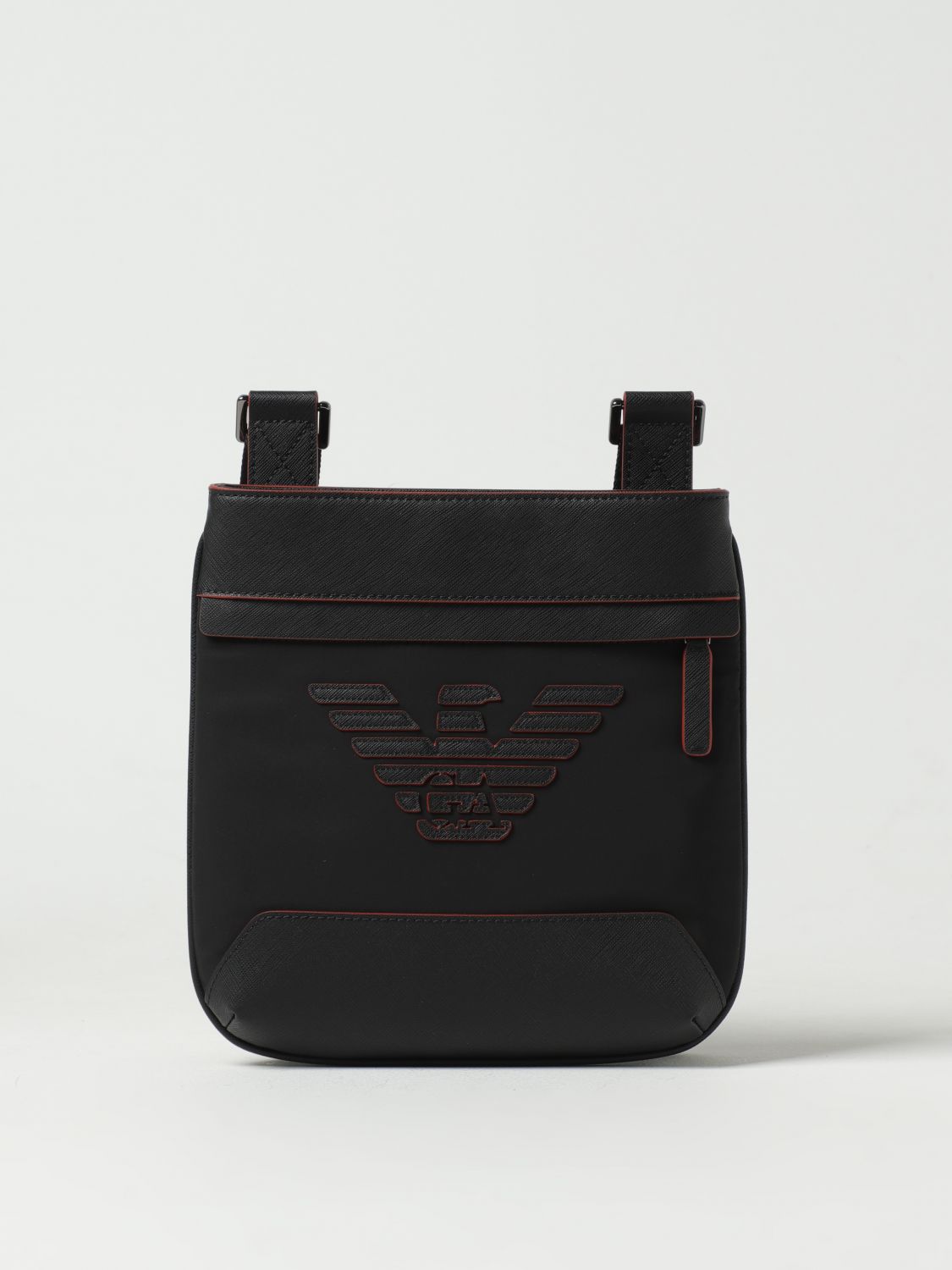 Emporio Armani Synthetic Leather Shoulder Bag In Black - 10% Off