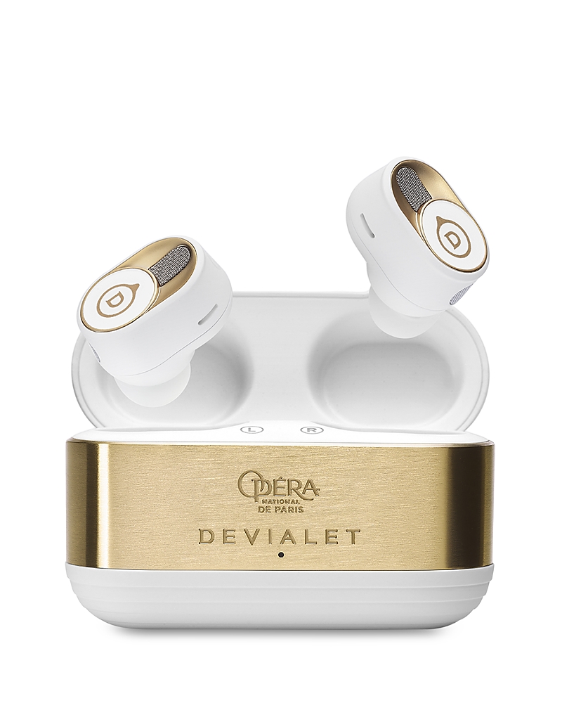 Devialet Gemini Ii Opera De Paris 22k Plated Wireless Earbuds In