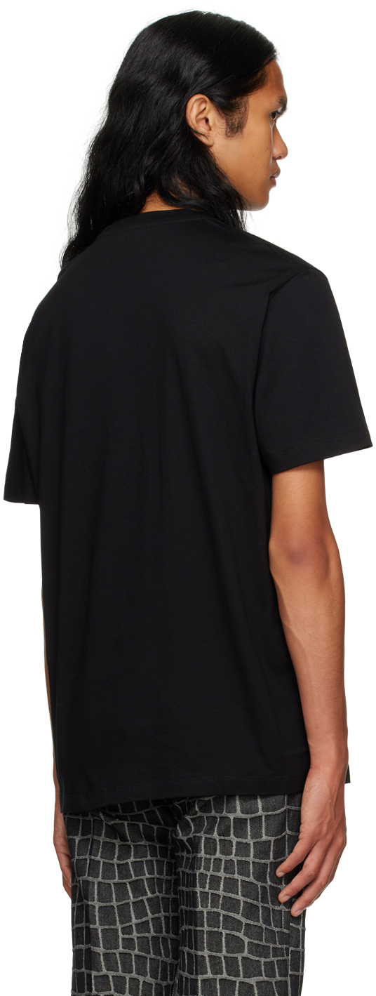 Versace Black City Lights T-Shirt In 2b510 - 70% Off