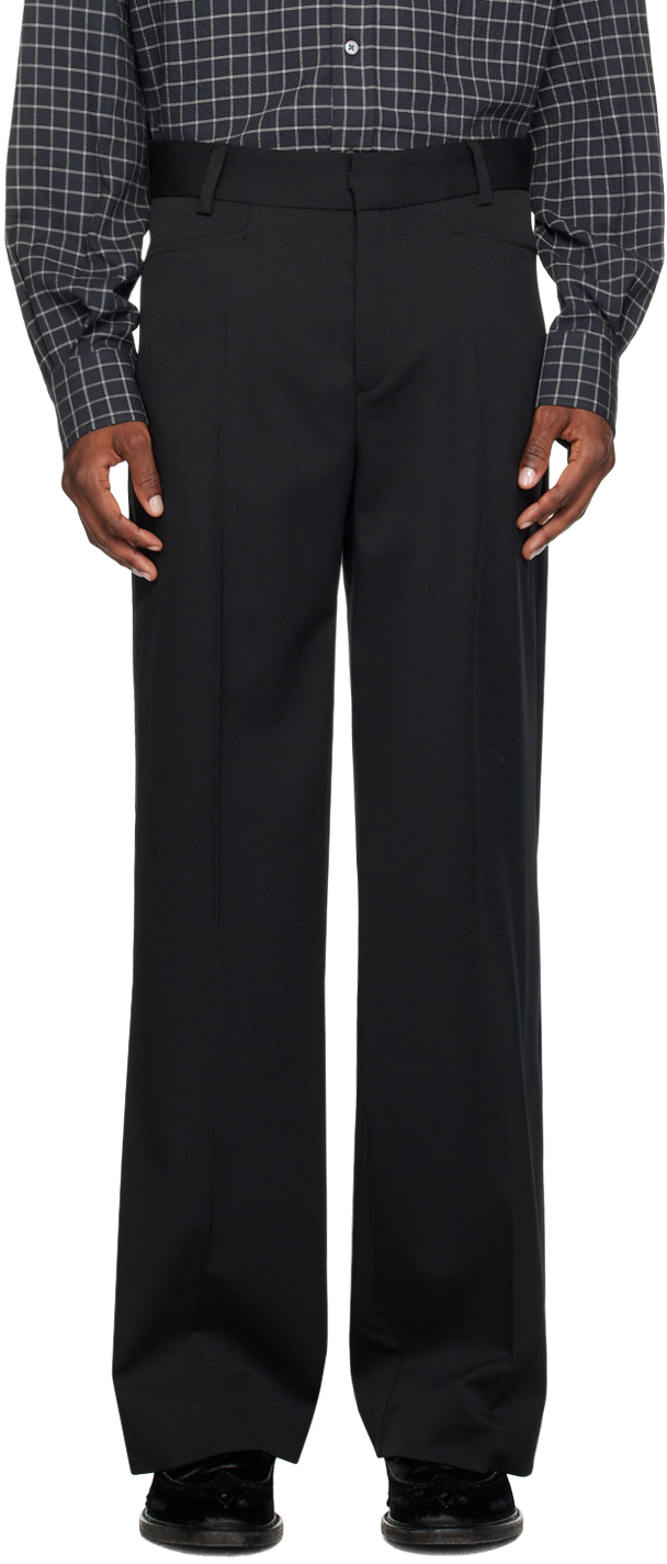 HOPE Frame Trousers ブラック スラックス Hope Frame Trousers In Black - 63% Off | Editorialist