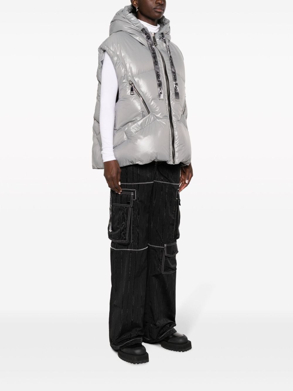 KHRISJOY Hooded Padded Gilet