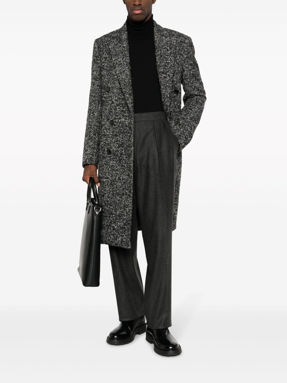 RALPH LAUREN PURPLE LABEL Straight-Leg Tailored Trousers