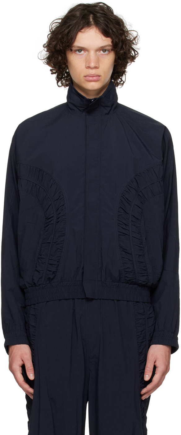 Sage Nation Fossil Jacket In Navy - 60% Off | Editorialist