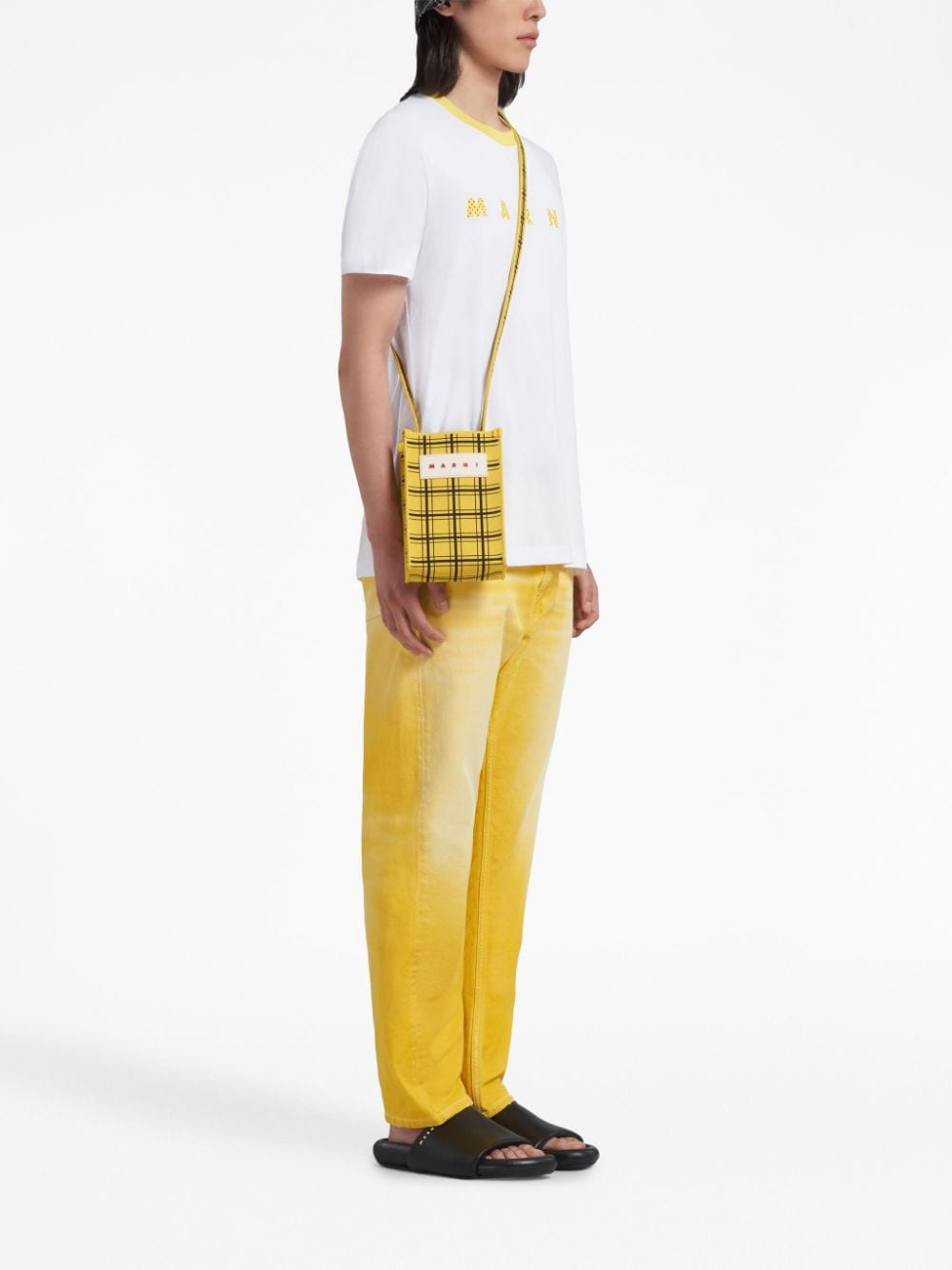 MARNI Marni Overdyed Straight-Leg Jeans